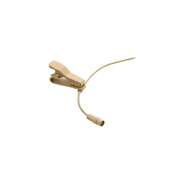 JTS CM-125iFC4 SUB-MINIATURE LAPEL MICROPHONE BEIGE 4 PIN MINI XLR ...