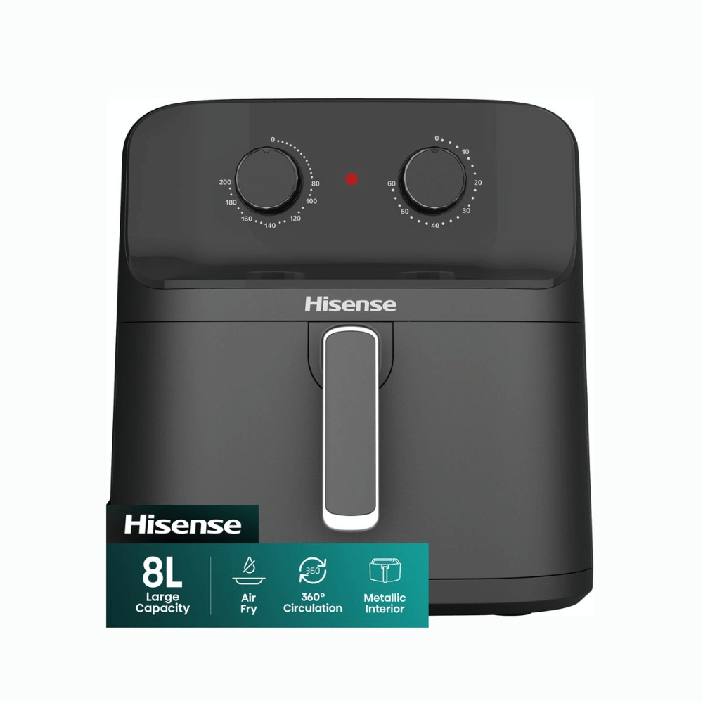 Secondhand Hisense Electronic 8.6L Dual Airfryer with LED Touch Control ...