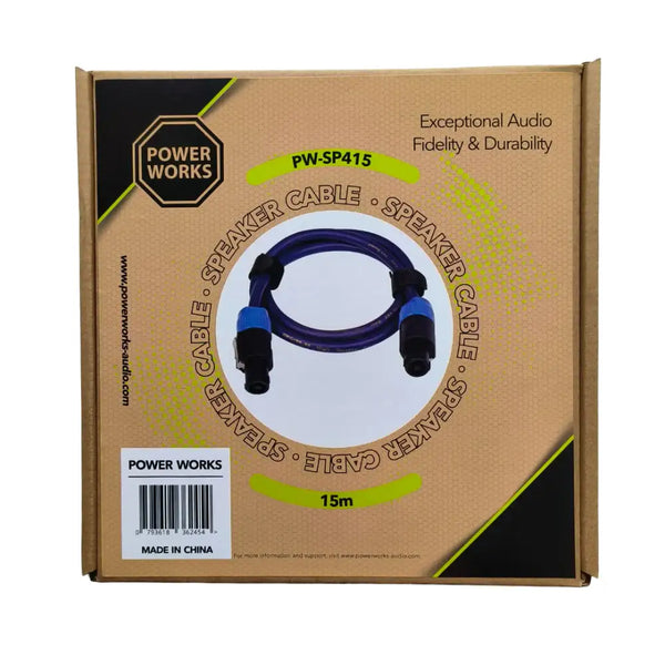PowerWorks PW-SP415 15M Speakon to Speakon Cable | Sound Select ZA