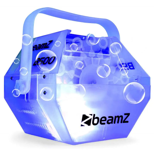 BEAMZ B500LED BUBBLE MACHINE + MEDIUM RGB LED | Sound Select ZA
