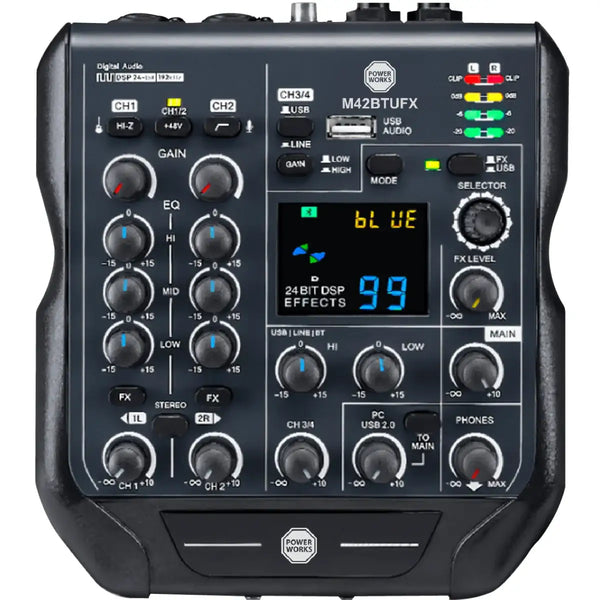 PowerWorks M42BT-UFX Mixer | Sound Select ZA